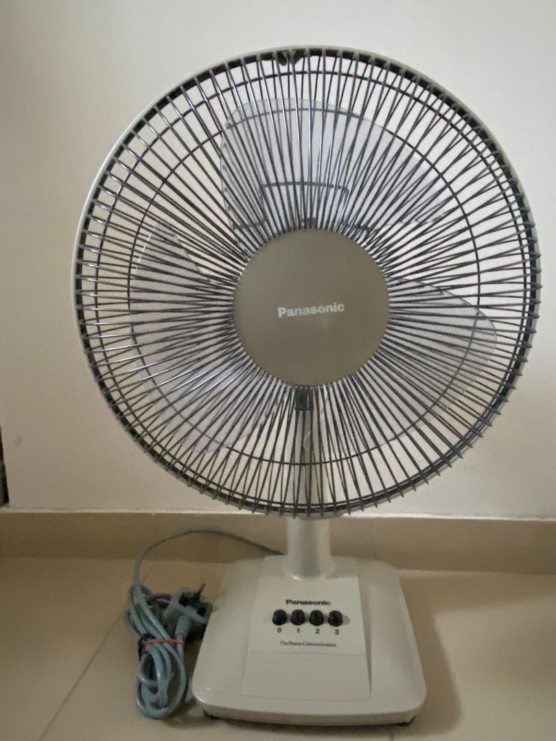 Panasonic 12" Desk Fan, Furniture & Home Living, Lighting & Fans, Fans ...