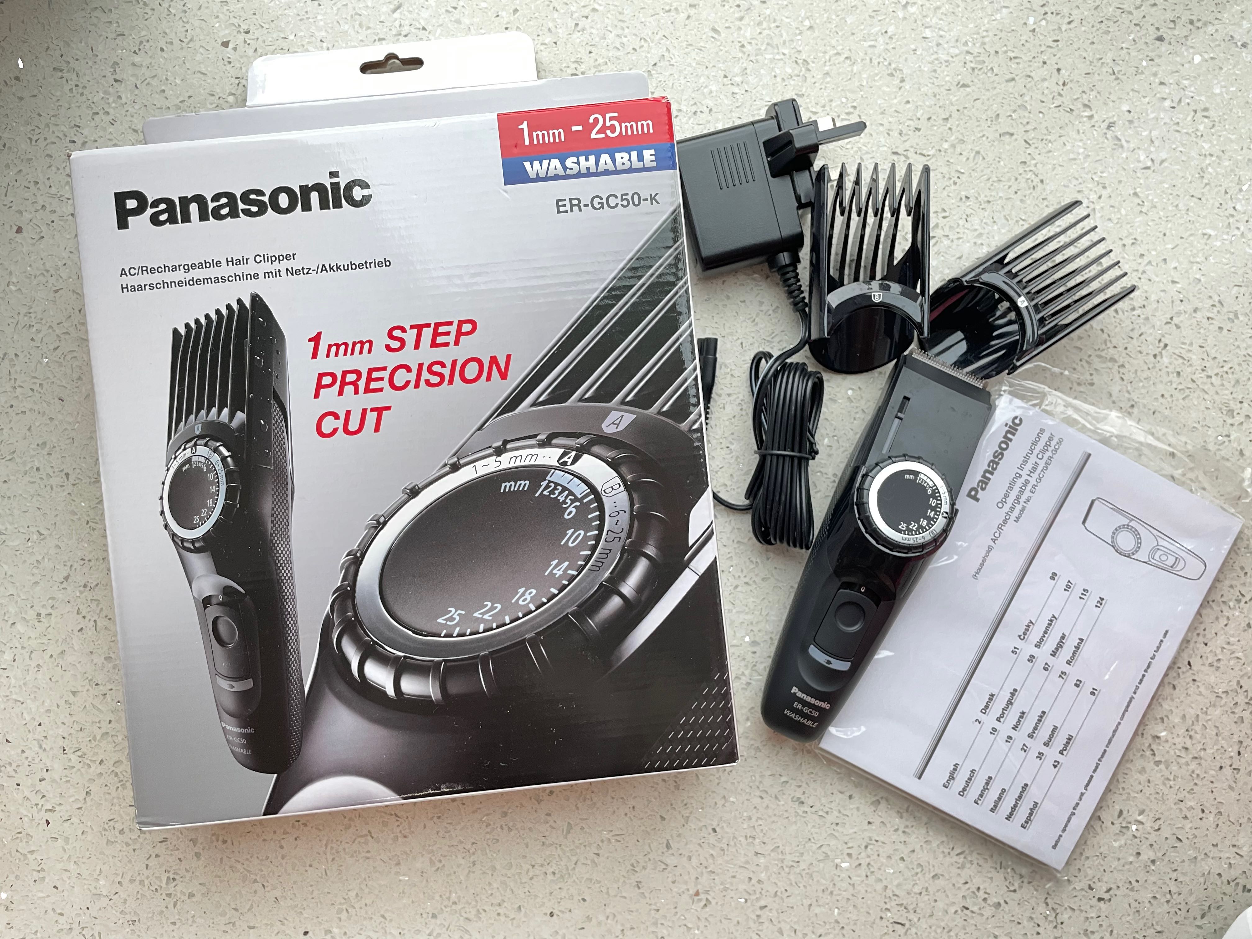 Panasonic 理髮器 er-gc50, 美容＆化妝品, 健康及美容 - 頭髮護理 - Carousell