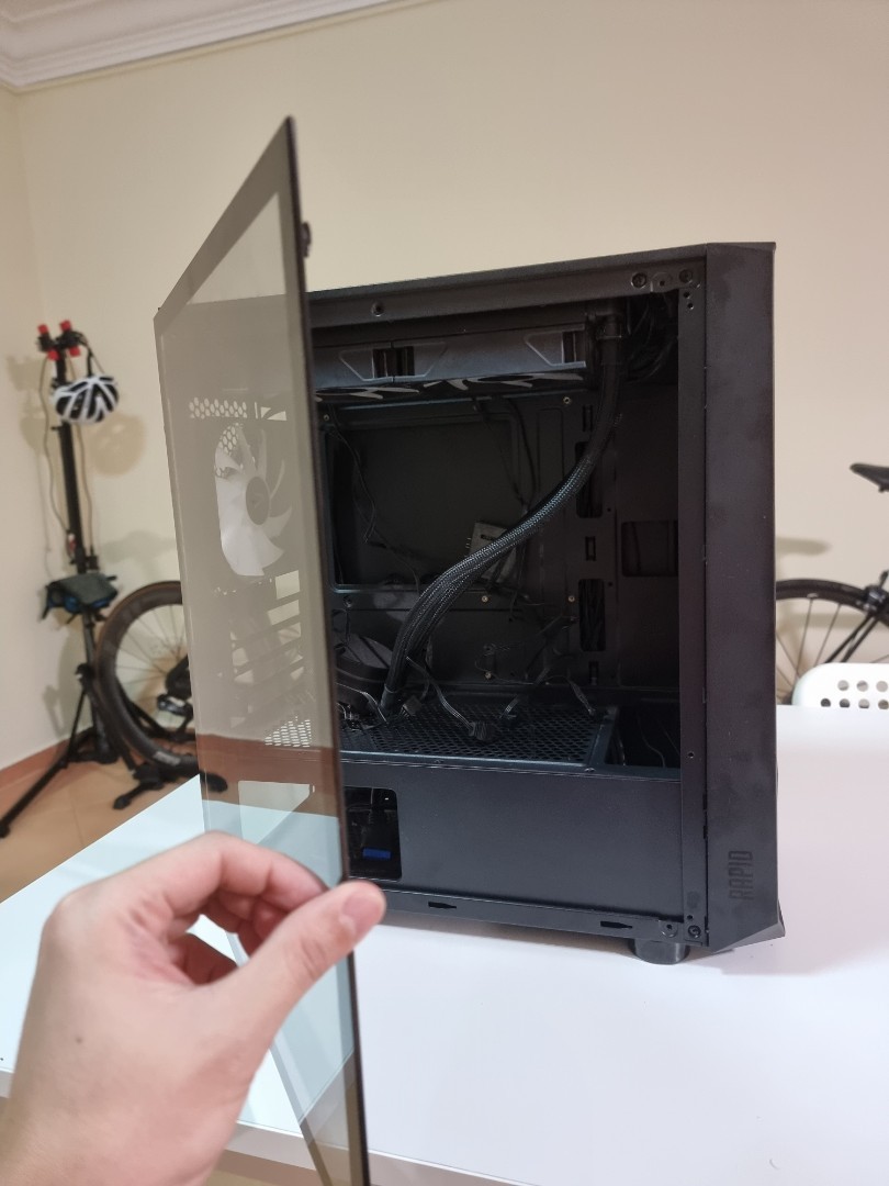 PC Casing Rapid high airflow mesh chasis, Computers & Tech, Desktops on ...