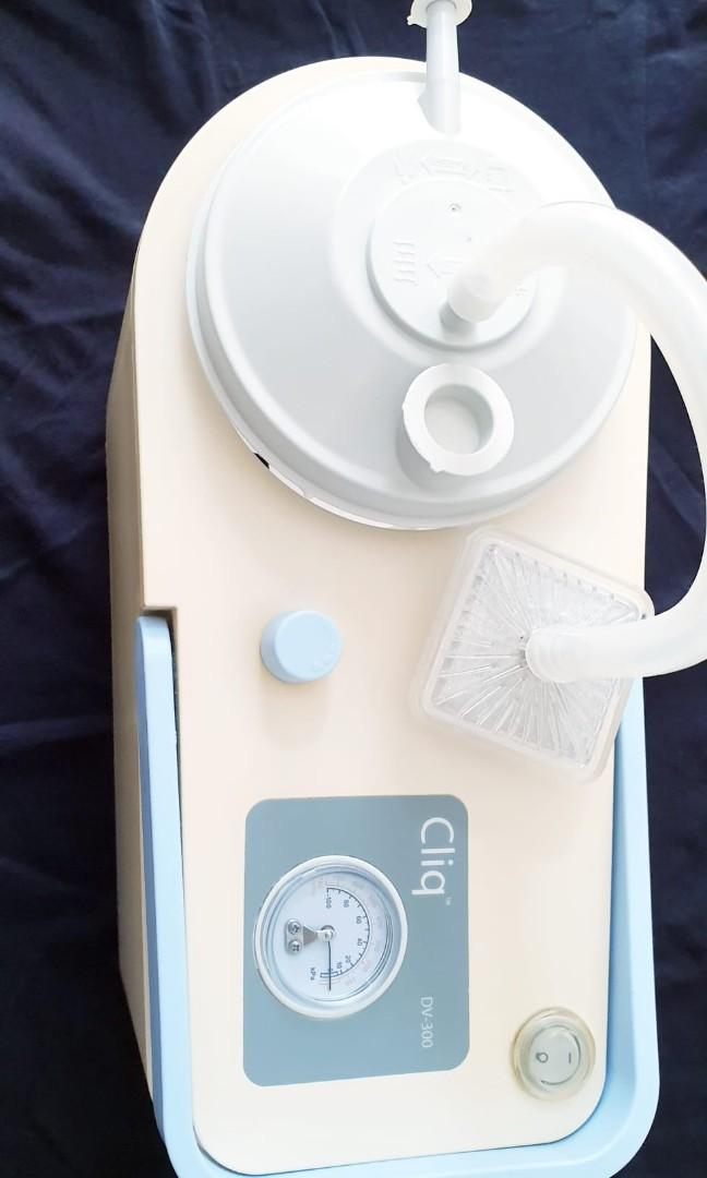 Phlegm Suction Machine - Cliq DV-300 Aspirator, Health & Nutrition ...
