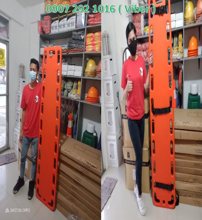 Plastic spine board w/strap 5, Commercial & Industrial, Construction ...