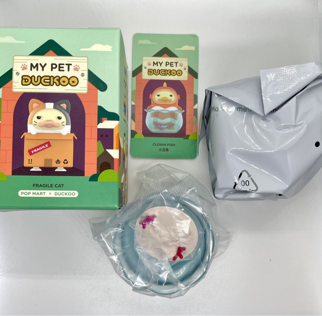 Pop Mart Duckoo My Pet Duckoo Series Popmart Duckoo 寵物故事 系列 - Clown ...