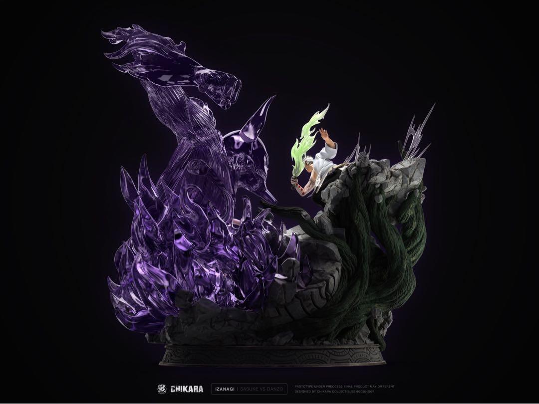 【PO】Uchiha Sasuke vs Shimura Danzo 1/6 GK Figure Chikara Studio Naruto ...