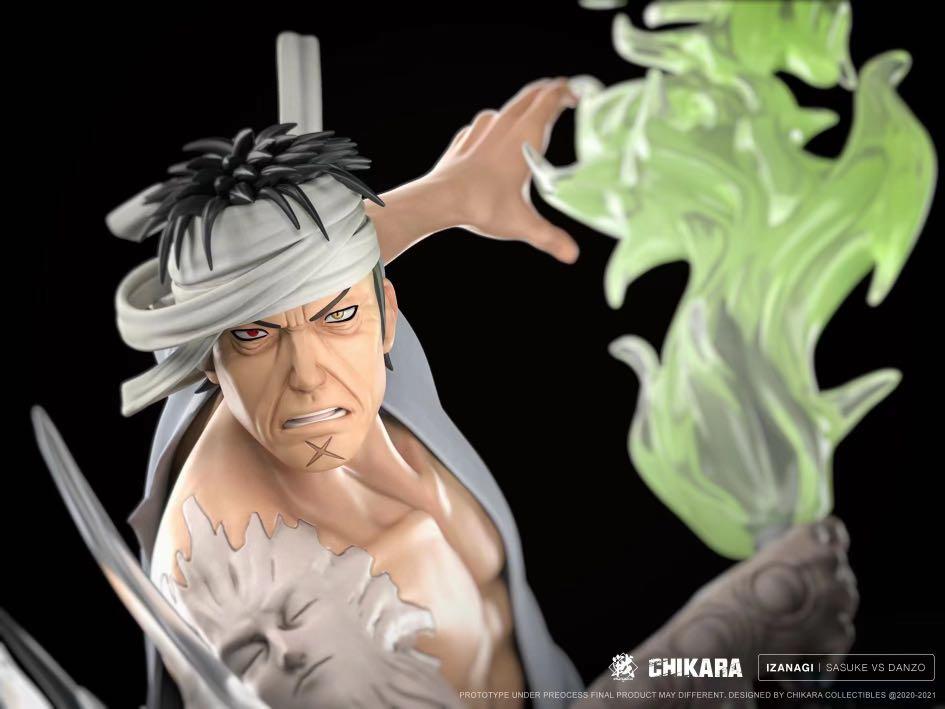 【PO】Uchiha Sasuke vs Shimura Danzo 1/6 GK Figure Chikara Studio Naruto ...