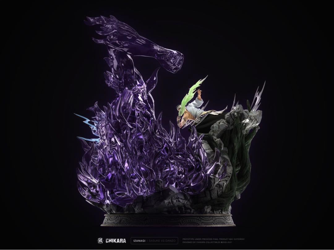 【PO】Uchiha Sasuke vs Shimura Danzo 1/6 GK Figure Chikara Studio Naruto ...