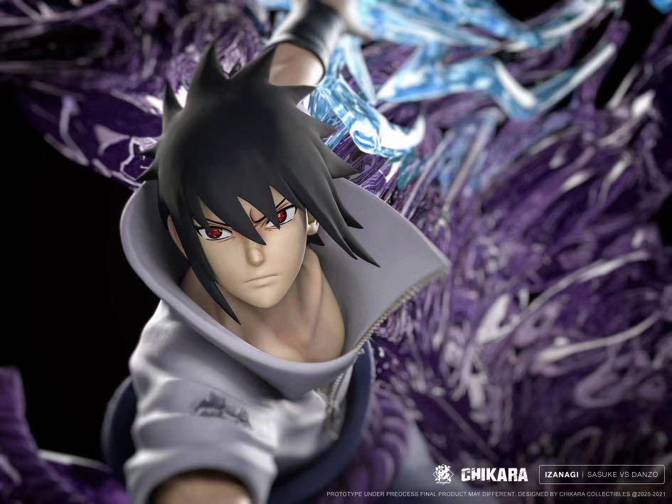 【PO】Uchiha Sasuke vs Shimura Danzo 1/6 GK Figure Chikara Studio Naruto ...