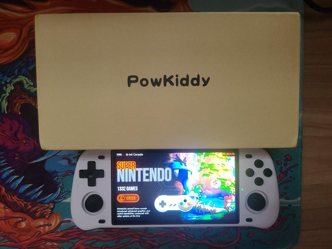 Powkiddy RGB 10 Max 2 white 64 gb, Video Gaming, Video Game Consoles ...