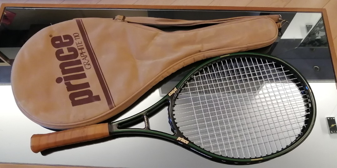 Prince Graphite 110 with case, 運動產品, 運動與體育, 運動與體育 - 球拍和球類運動 - Carousell