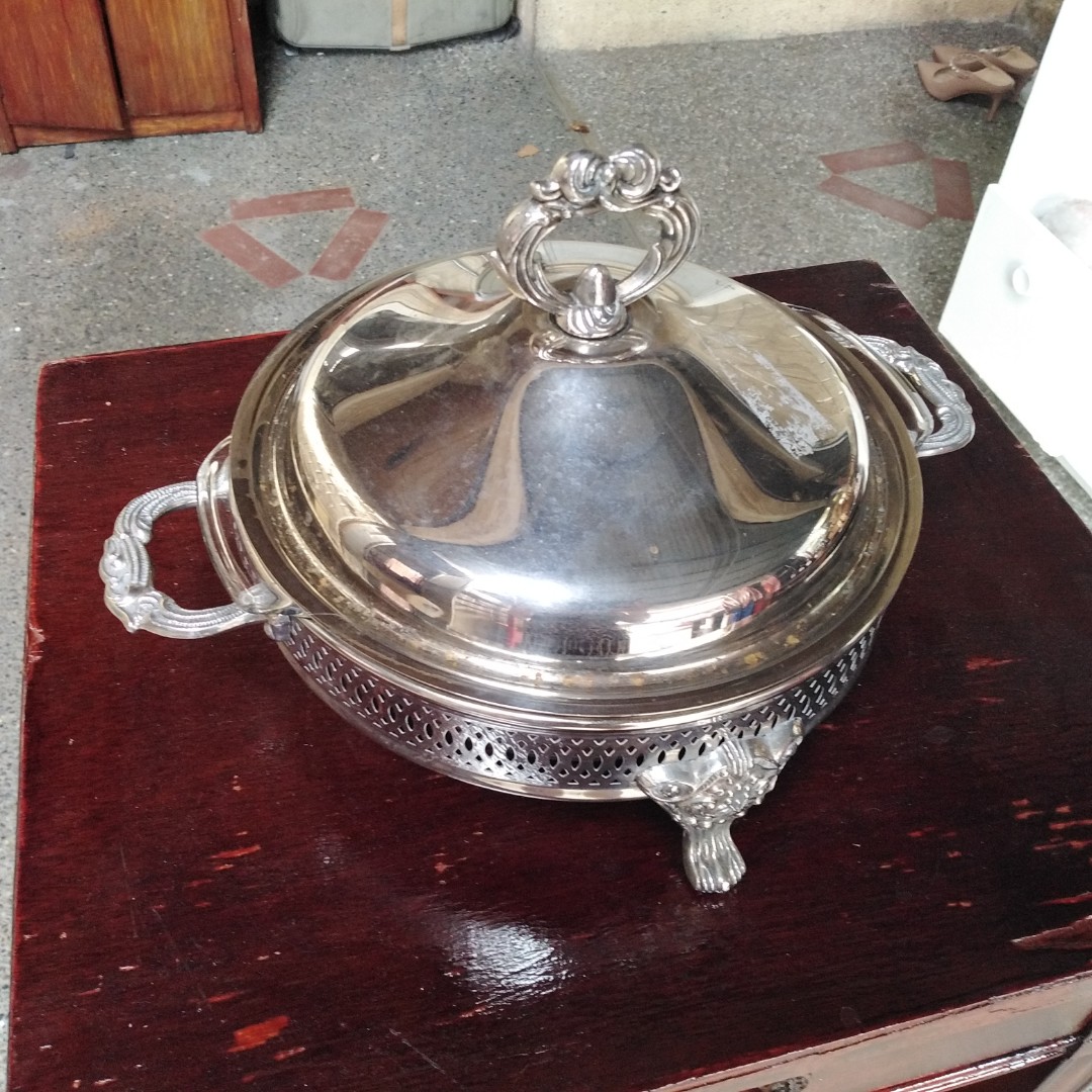 Queen Anne Vintage Food Warmer, Furniture & Home Living, Kitchenware ...