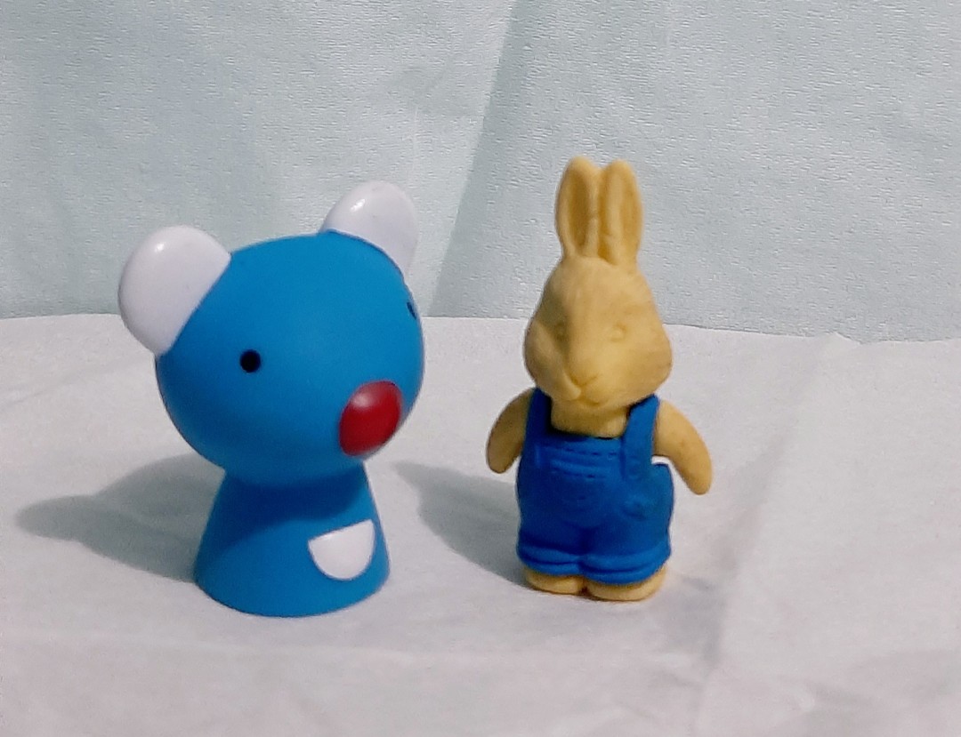Rabbit Eraser Set, Hobbies & Toys, Toys & Games on Carousell
