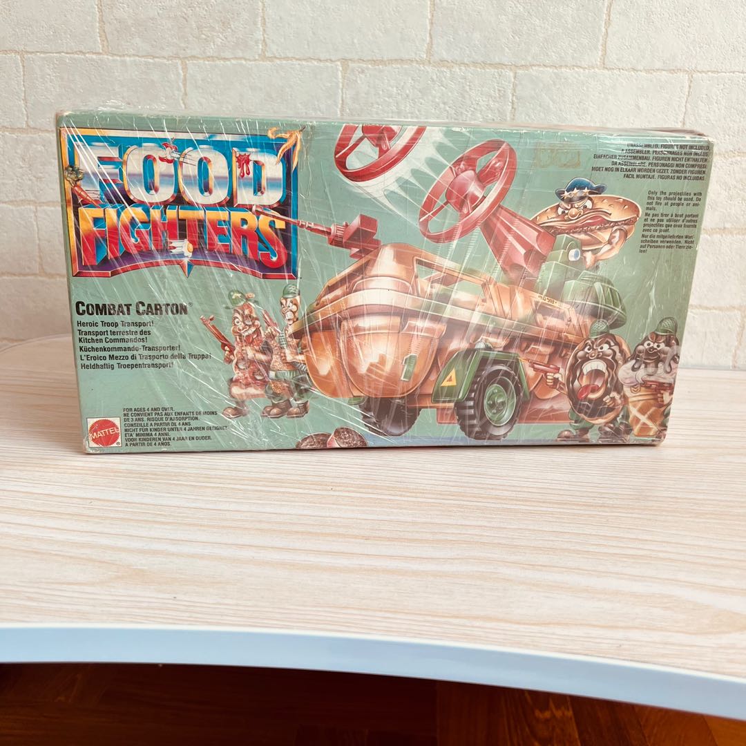 Rare 1988 Mattel Food Fighters-Combat Carton MISB, Hobbies & Toys, Toys ...
