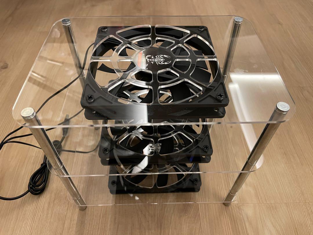 Router Rack with USB Cooling Fan, Furniture & Home Living, Home ...