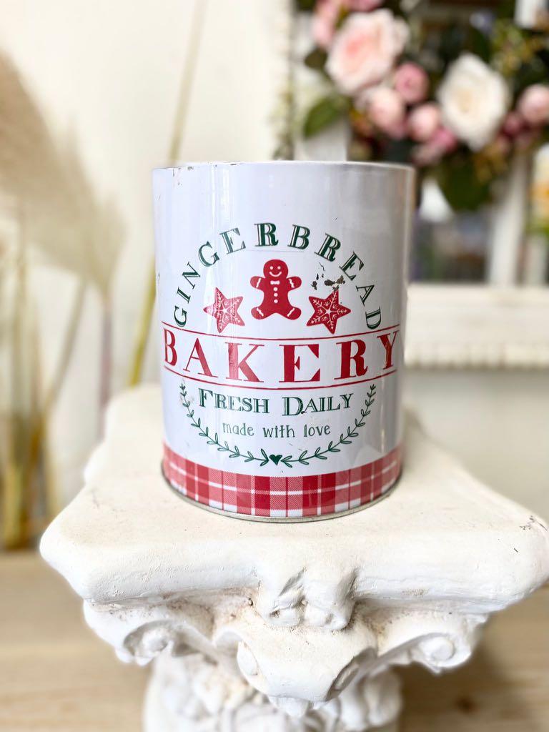 Rustic Gingerbread man bakery container, Furniture & Home Living, Home ...