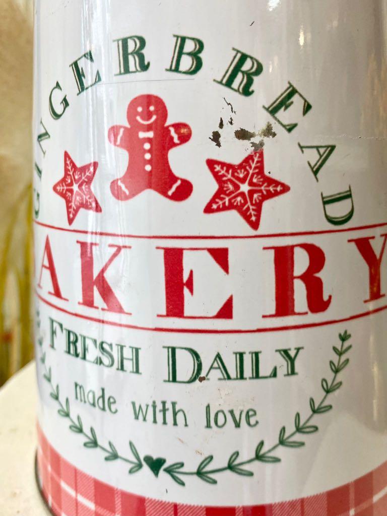 Rustic Gingerbread man bakery container, Furniture & Home Living, Home ...