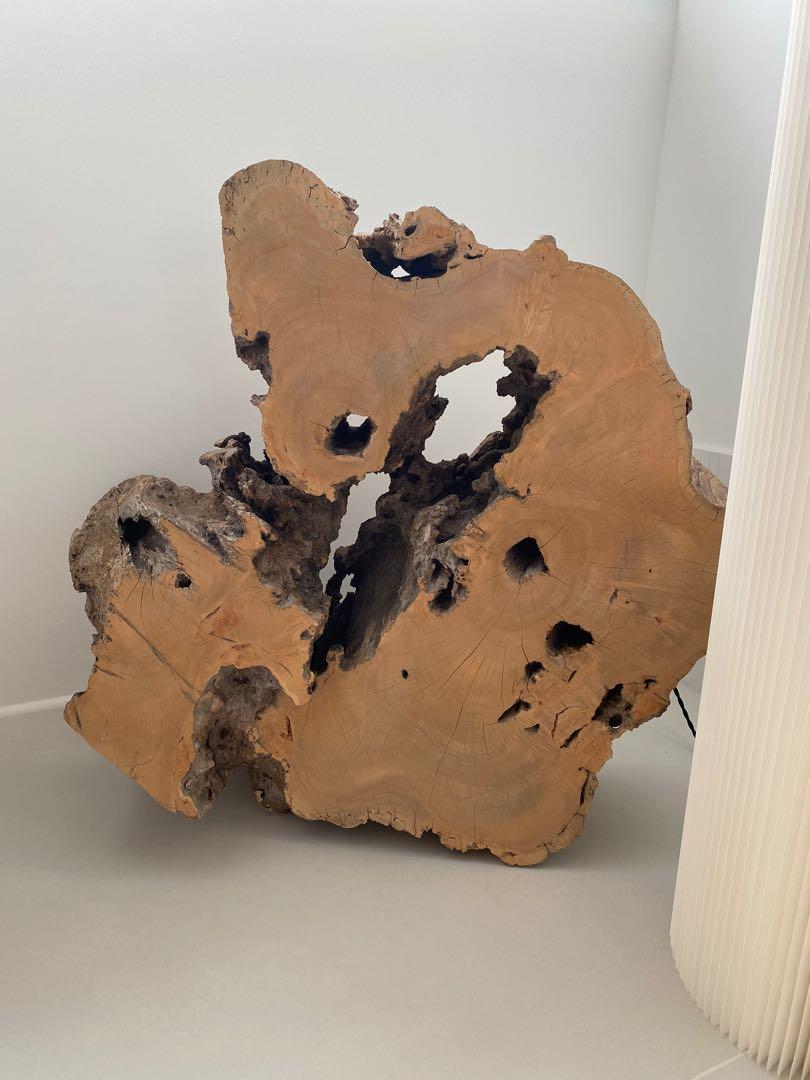 Rustic tree log natural tree branch tembusu wood, Furniture & Home ...