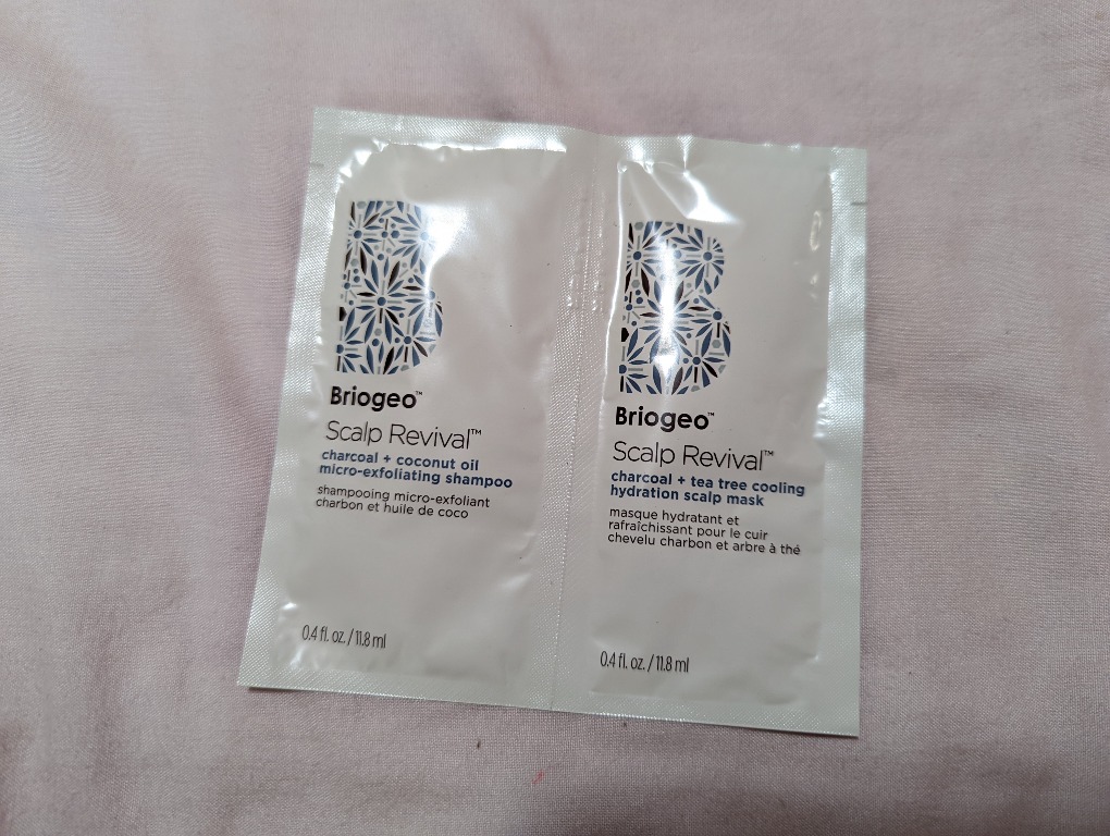 {Sample} Briogeo Scalp Revival Micro-Exfoliating Shampoo 11.8ml + Tea ...