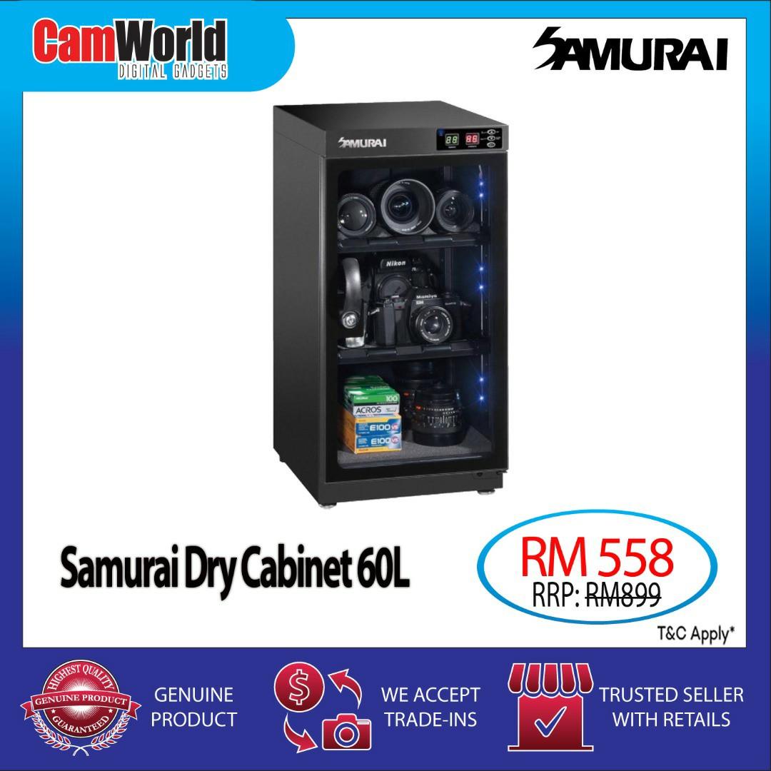 Samurai Dry Cabinet 60L, Photography, Photography Accessories, Dry ...