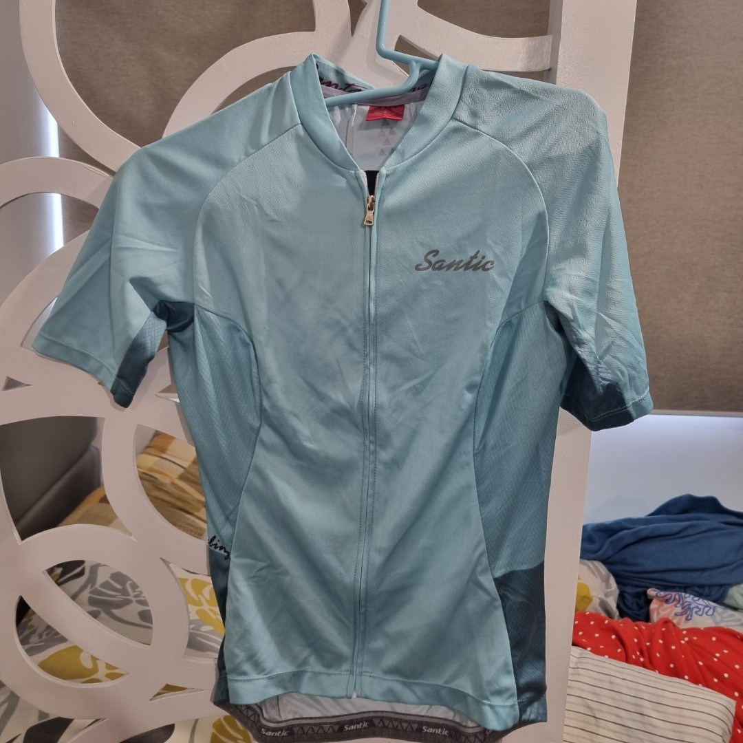Santic Cycling Jersey, Women's Fashion, Activewear on Carousell