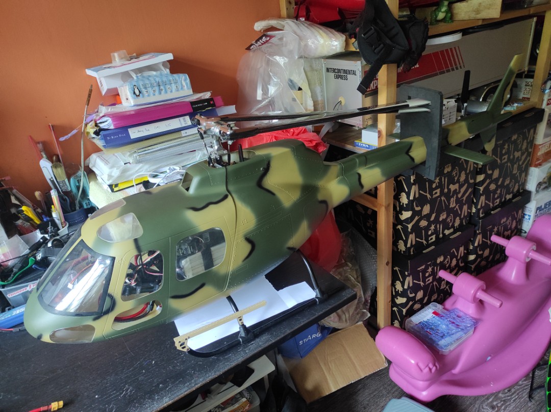 Scale Heli AS350 Thunder tiger hirobo mikado SAB FUTABA CASTLE HRB JR ...