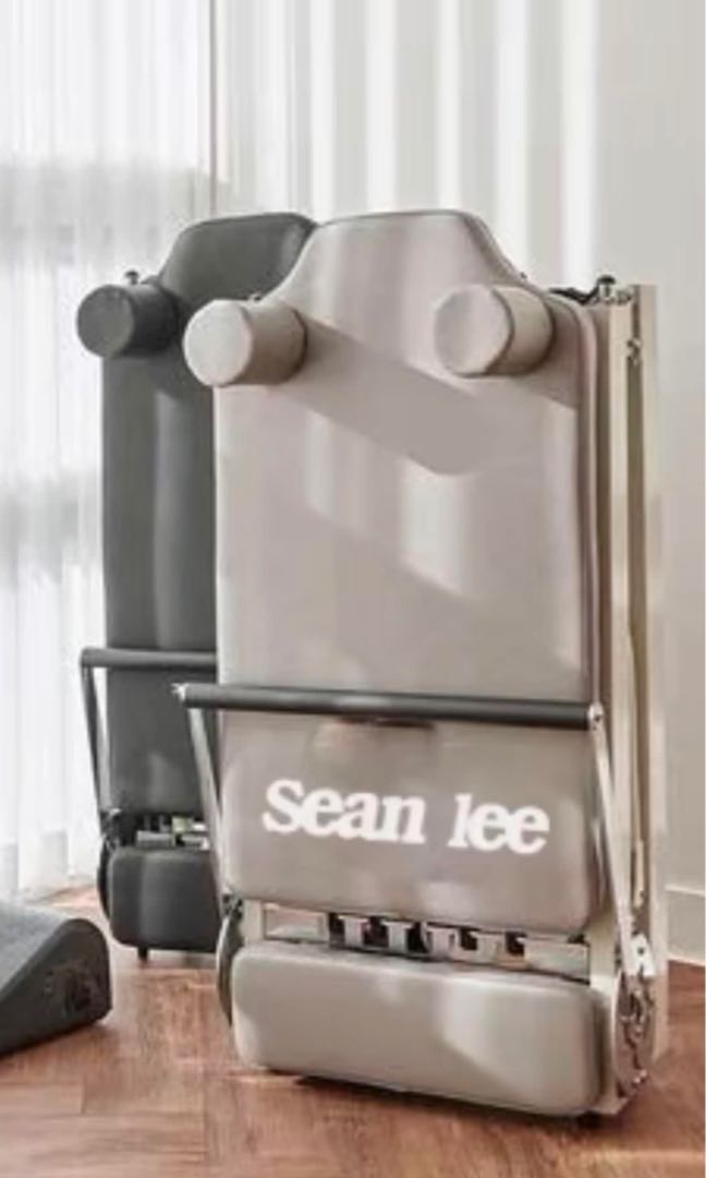INSTOCK Sean Lee grey pilates reformer foldable includes box, Sports ...