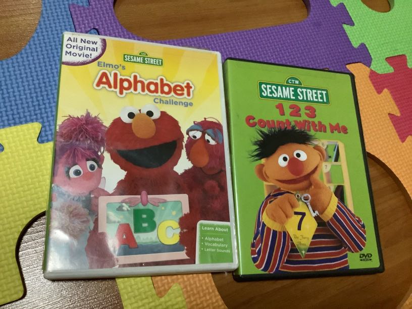 Sesame street dvd, Hobbies & Toys, Music & Media, CDs & DVDs on Carousell