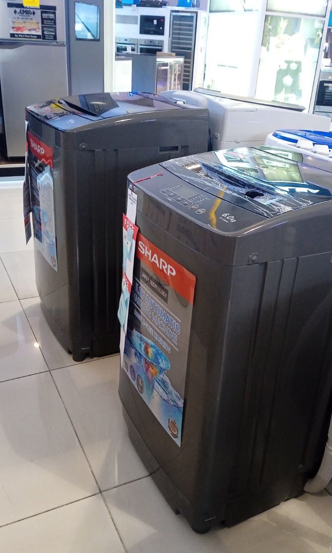 SHARP FULLY AUTOMATIC TOP LOAD WASHING MACHINE, TV & Home Appliances ...