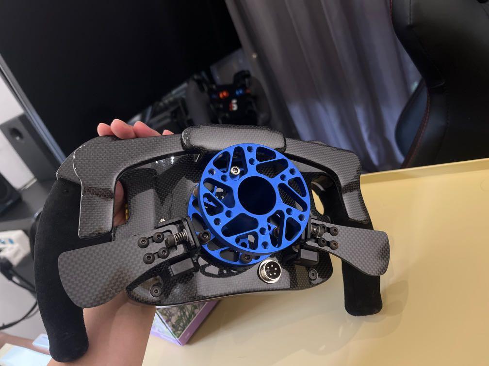Sim racing wheel Mercedes Formula 1 replica, Video Gaming, Video Game ...