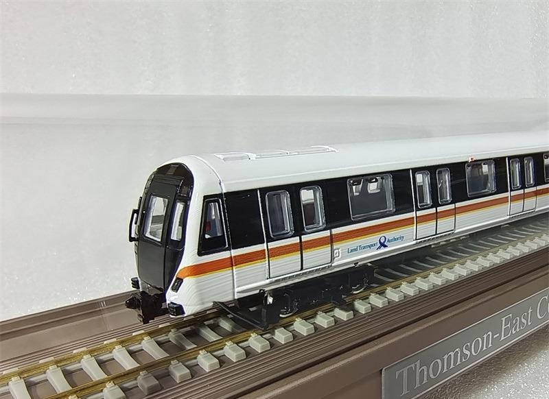 Singapore Thomson-East Coast Line Train Model (1:87), Hobbies & Toys ...