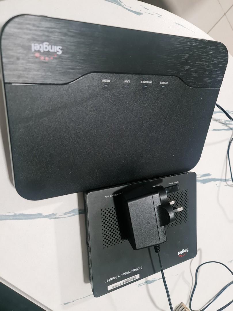 Singtel broadband instrument with adapter, TV & Home Appliances, TV ...