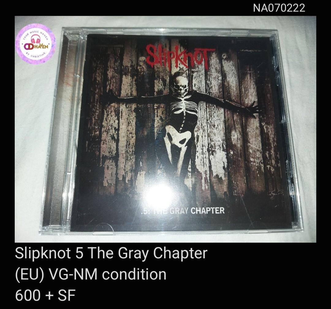 Slipknot 5 The Gray Chapter CD (unsealed), Hobbies & Toys, Music ...
