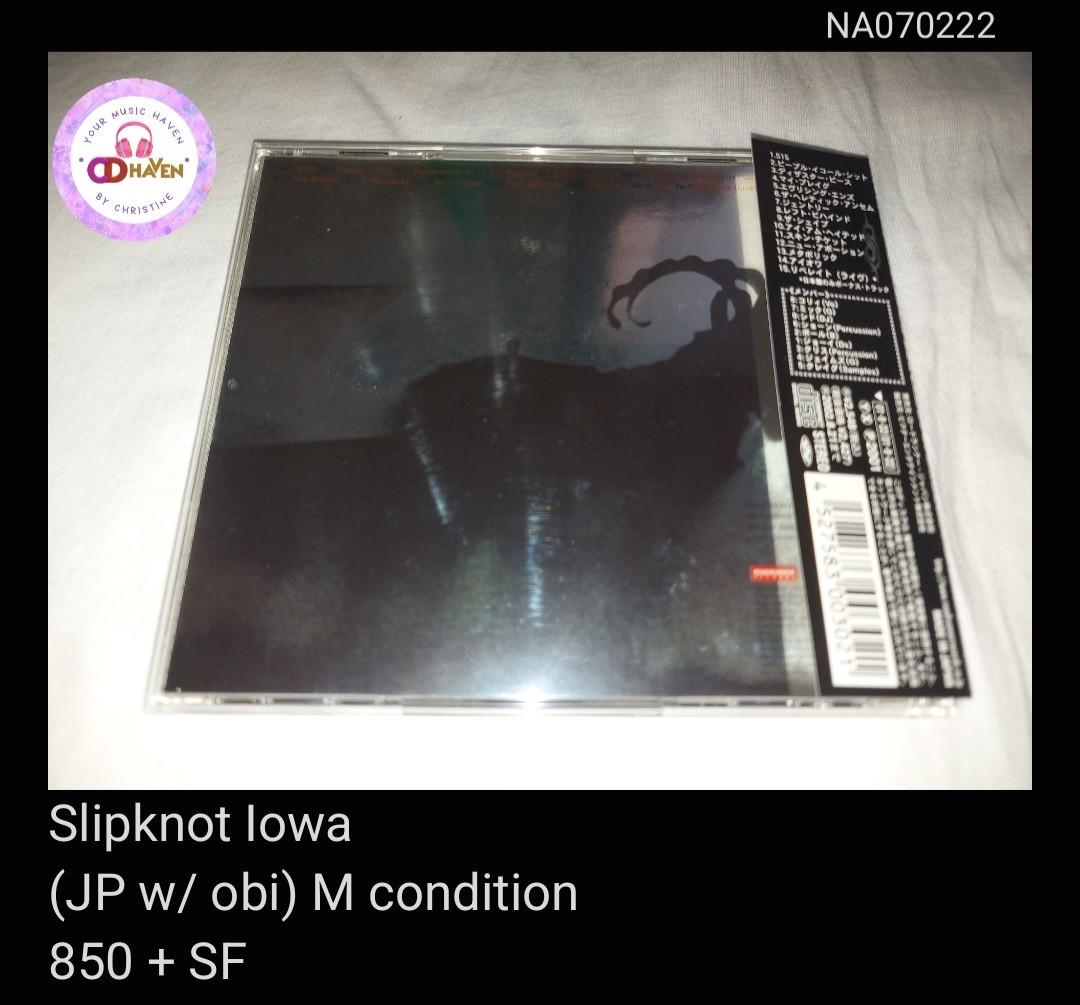 Slipknot Iowa CD (unsealed), Hobbies & Toys, Music & Media, CDs & DVDs ...