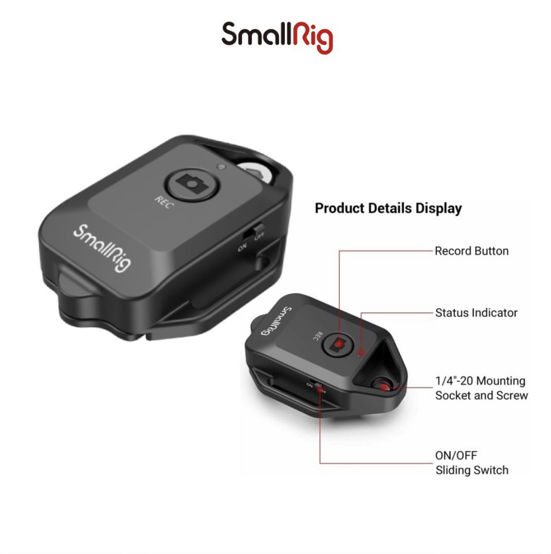 Smallrig | Wireless video recording remote, Photography, Video Cameras ...