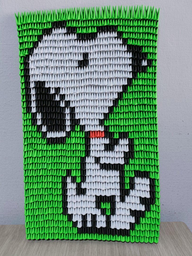 Snoopy 3D Origami Painting, Hobbies & Toys, Stationery & Craft ...