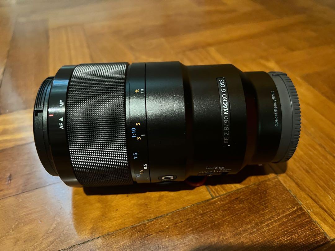 Sony FE 90mm f2.8 G Macro Lens, Photography, Lens & Kits on Carousell