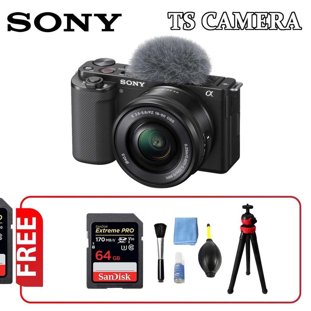 SONY ZVE10 Black, Photography, Cameras on Carousell
