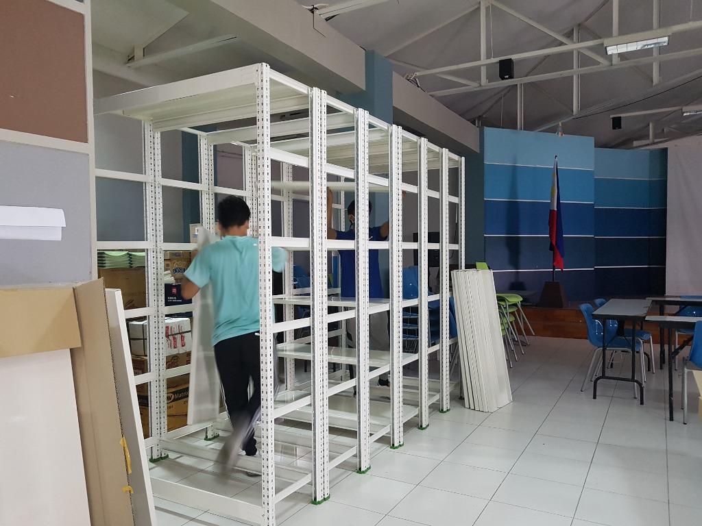 Steel rack open rack shelves boltless office racks made in korea, Furniture & Home Living ...