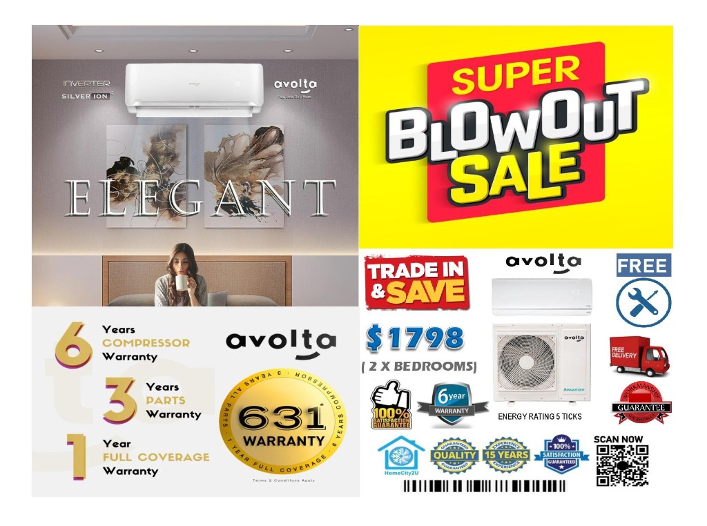 SUPER BLOW OUT SALE 2022 - AVOLTA INVERTER AIRCON BEST OFFER [LIMITED ...