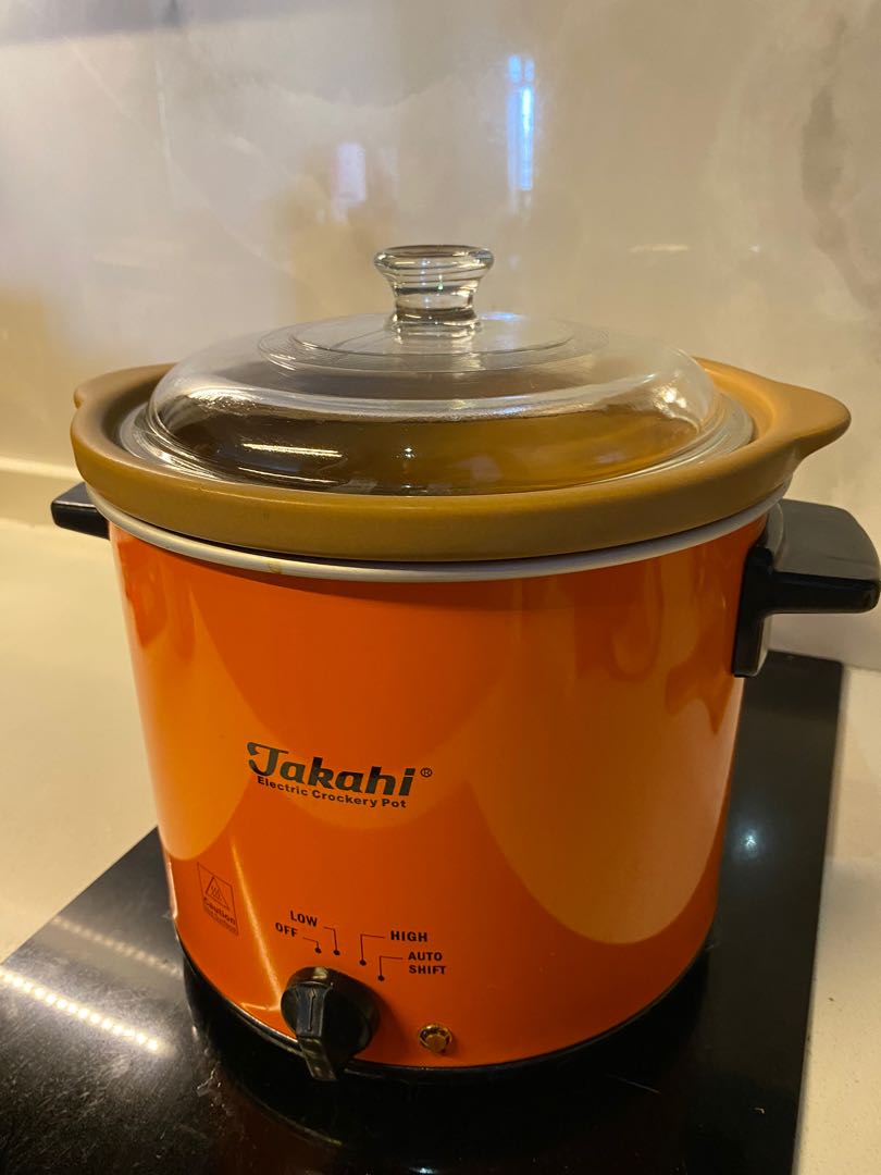 TAKAHI Electric Crockery Pot Slow Cooker (3.5L), Furniture & Home ...