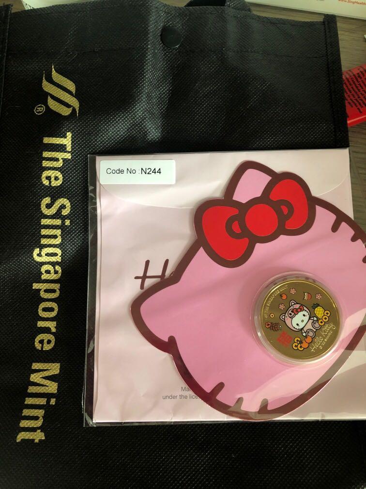 The Singapore Mint Sanrio Pig Zodiac Gift Coin, Babies & Kids, Babies ...