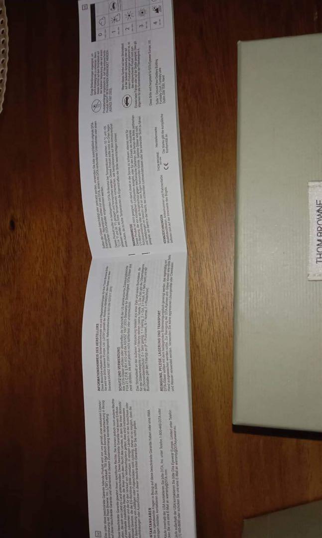 Thom Browne TB 902 12k gold Sunglasses Unisex, Men's Fashion, Watches & Accessories, Sunglasses ...