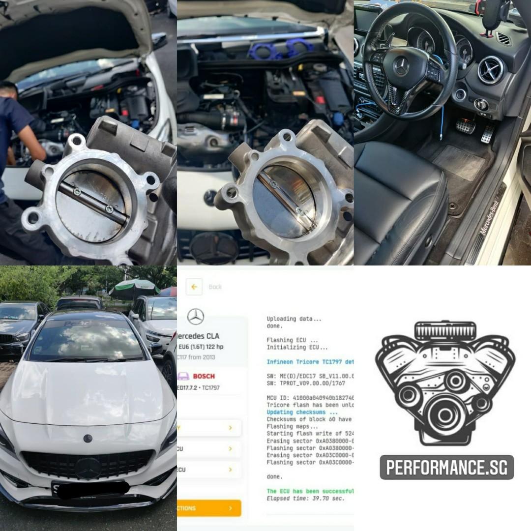 Throttle body porting and polishing w204 w207 w212 x156 x253 w213 w117 ...