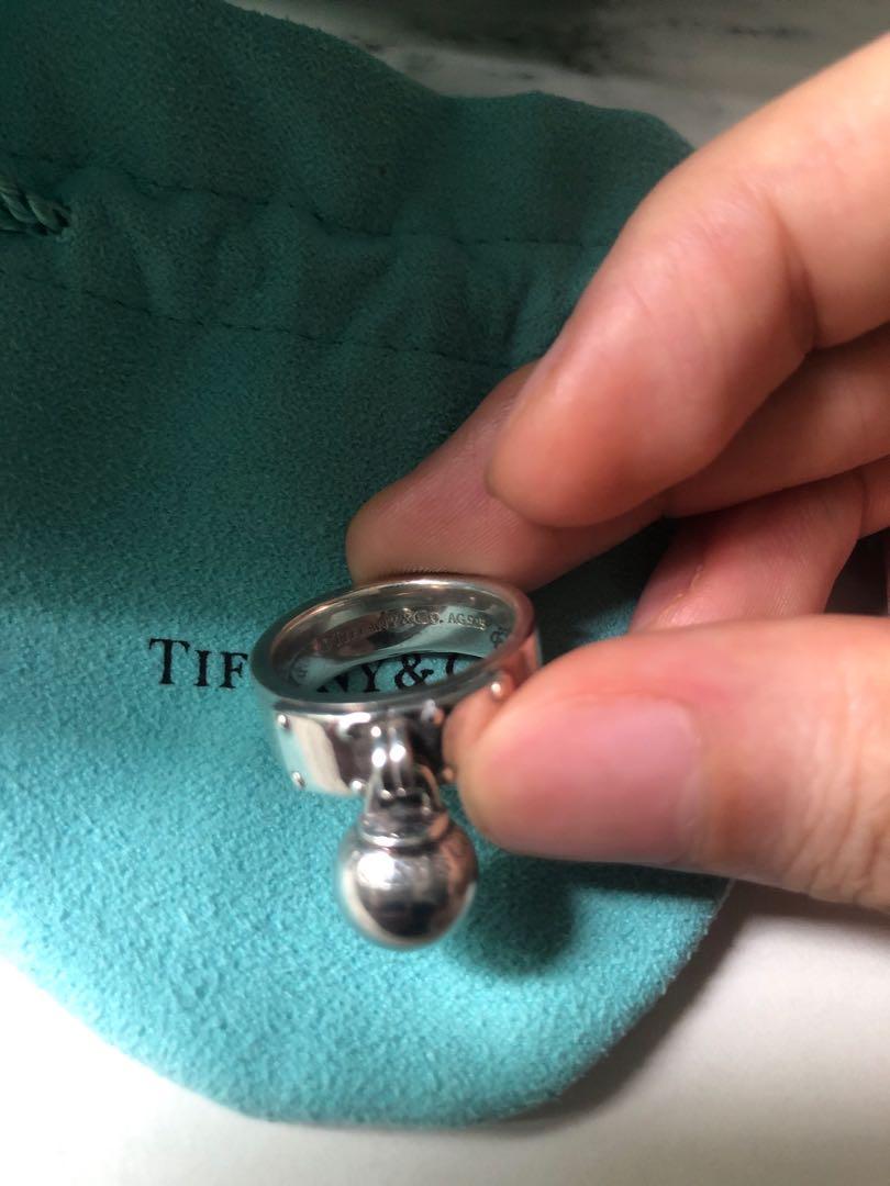Tiffany & Co hardwear ball dangle ring, Women's Fashion, Jewelry ...