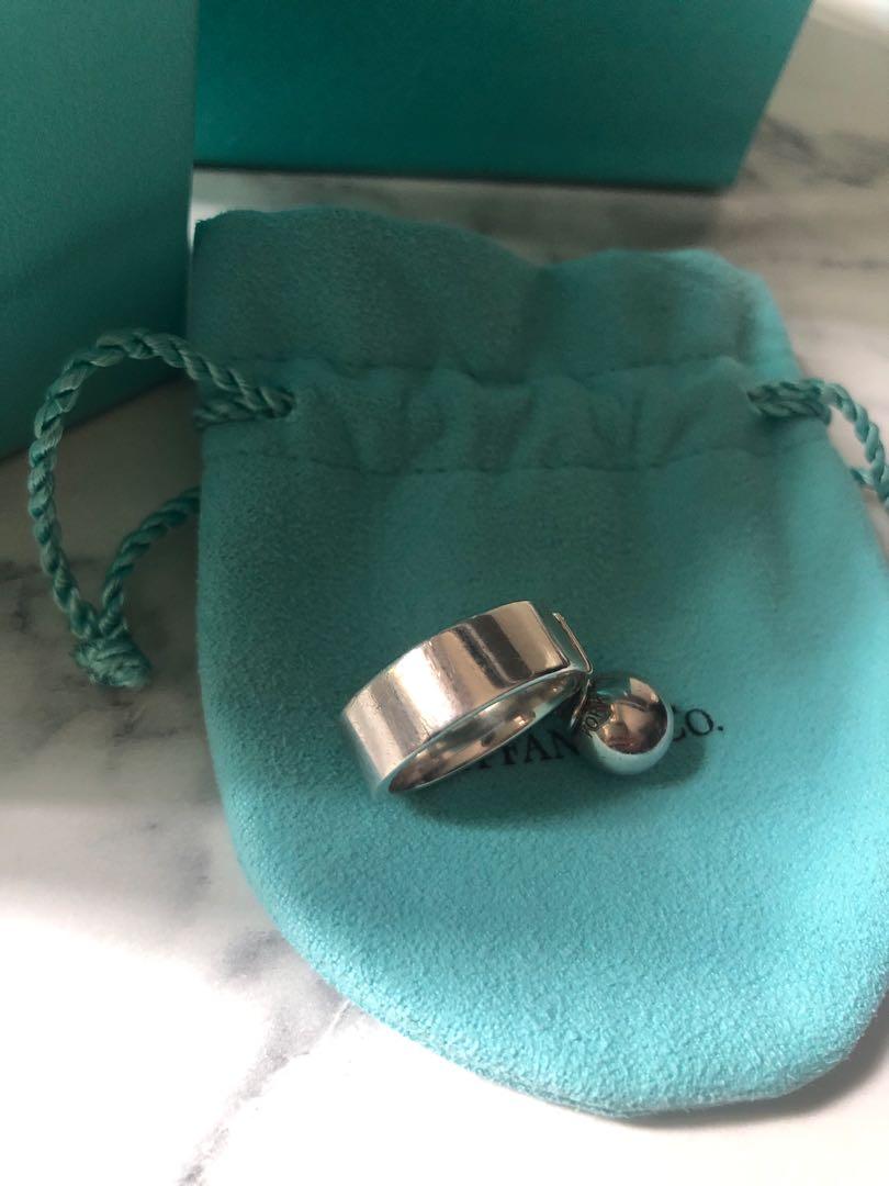 Tiffany & Co hardwear ball dangle ring, Women's Fashion, Jewelry ...
