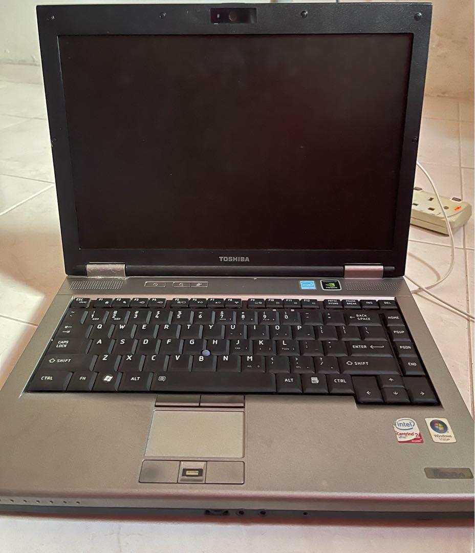 Toshiba Old laptop, Computers & Tech, Laptops & Notebooks on Carousell
