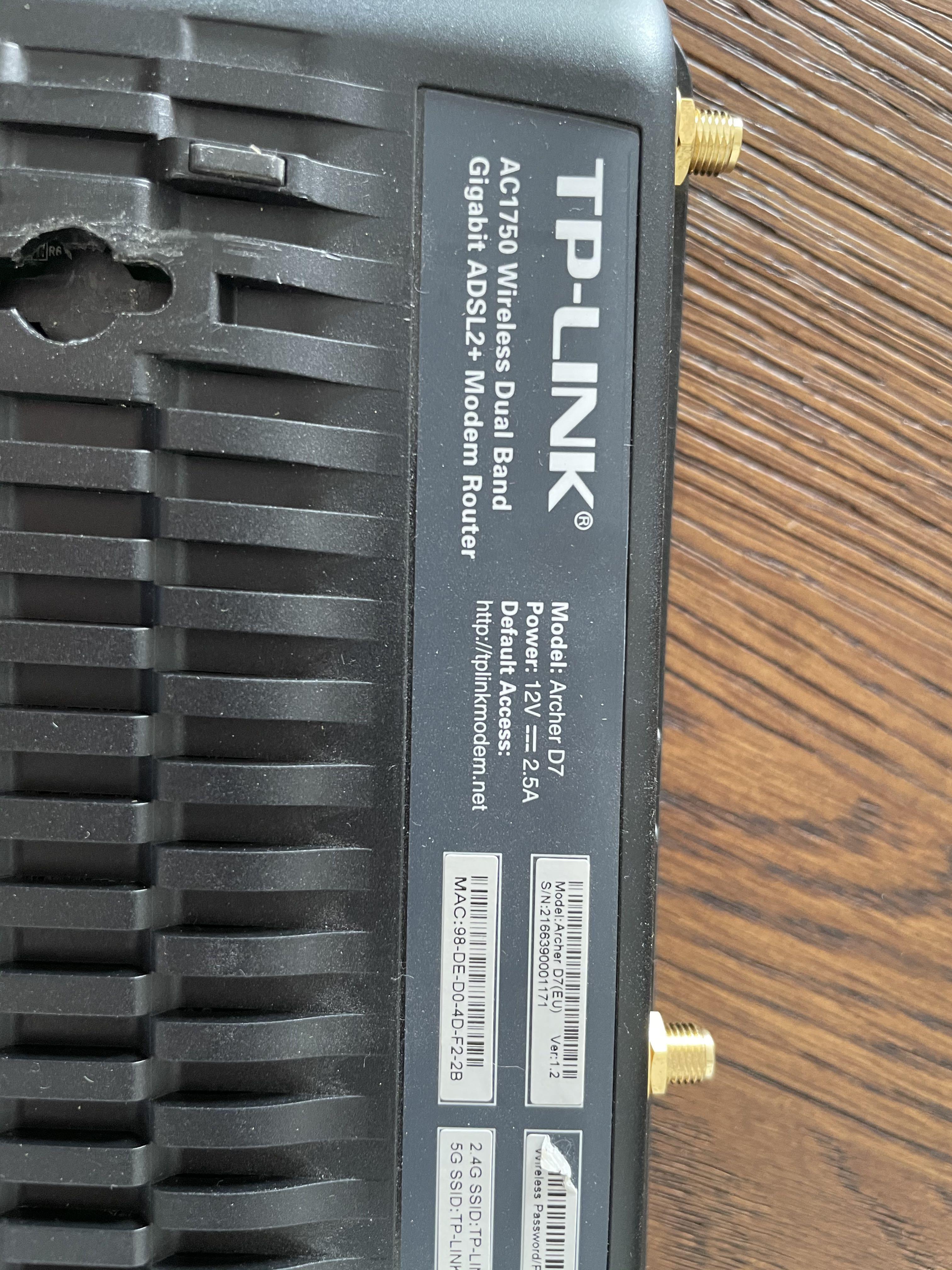 TP-Link Wireless ADSL2+ Modem Router, Computers & Tech, Parts ...