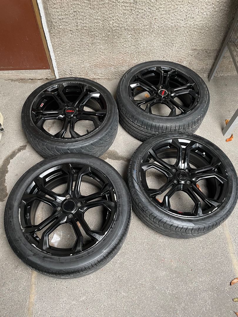 TRD mags & Tires, Car Parts & Accessories, Mags and Tires on Carousell