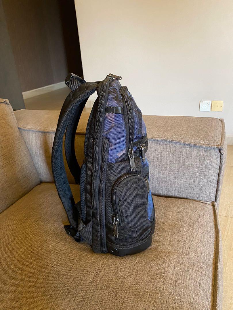 Tumi Backpacks Alpha Bravo Knox Blue Camo, Men's Fashion, Bags ...