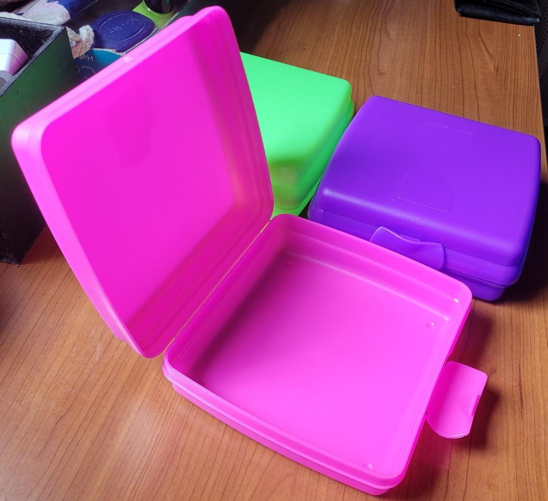 Tupperware Neon Sandwich Keeper, Furniture & Home Living, Kitchenware ...