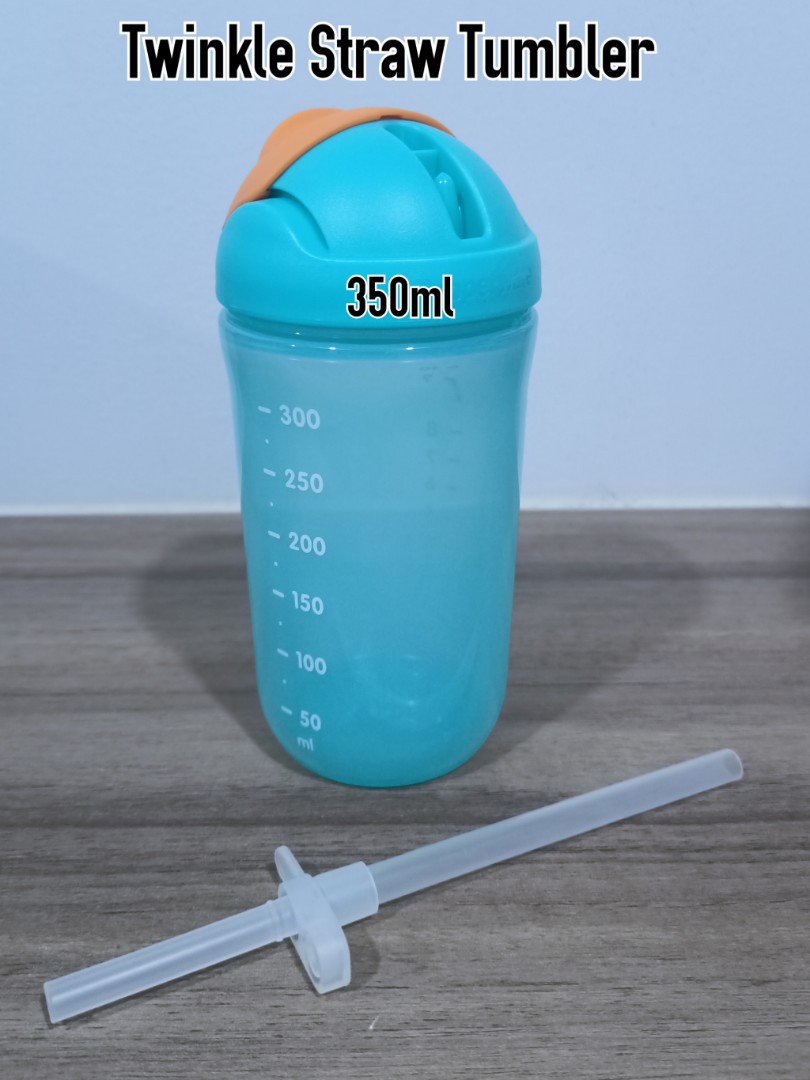 Tupperware Twinkle Straw Tumbler 350ml, TV & Home Appliances, Other ...