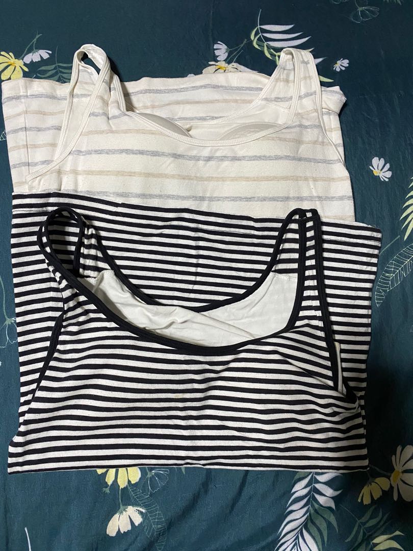 Uniqlo padded sando, Women's Fashion, Activewear on Carousell